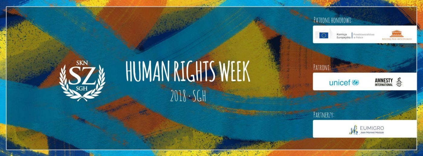 Human Rights Week 2018 - Amnesty International - Bronimy praw człowieka